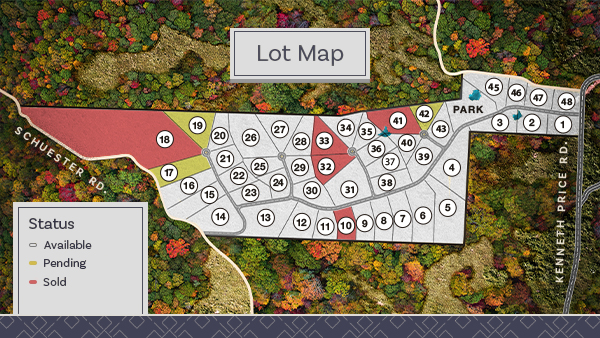Lot Map - Highlands at Elm Springs