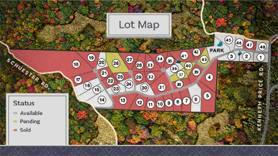 Lot Map - Highlands at Elm Springs